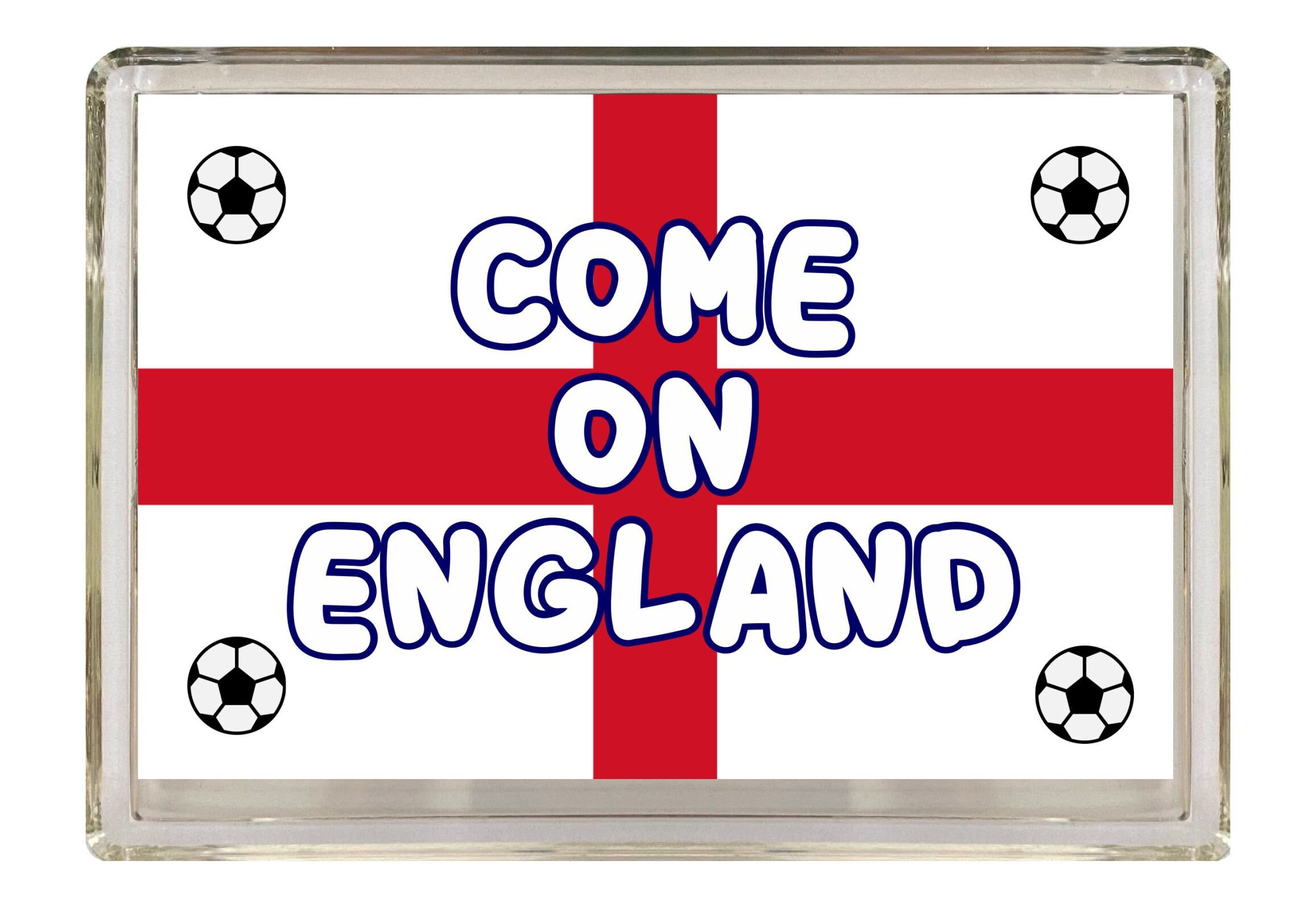 Fun England Football Gift - Come on England - Novelty Fridge Magnet ...