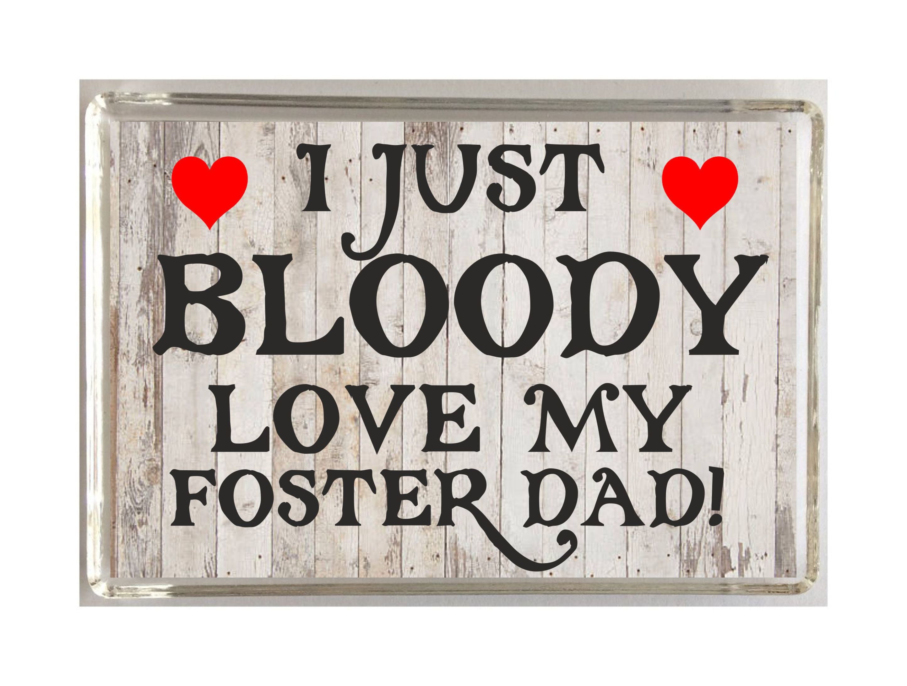 Craft Supplies & Tools Components & Blanks I Just Bloody Love My Foster ...