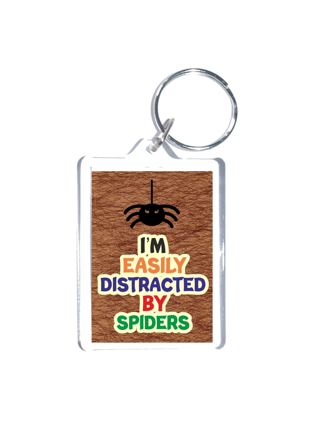 Fun Spider Lover Gift - I'm Easily Distracted by Spiders - Novelty ...