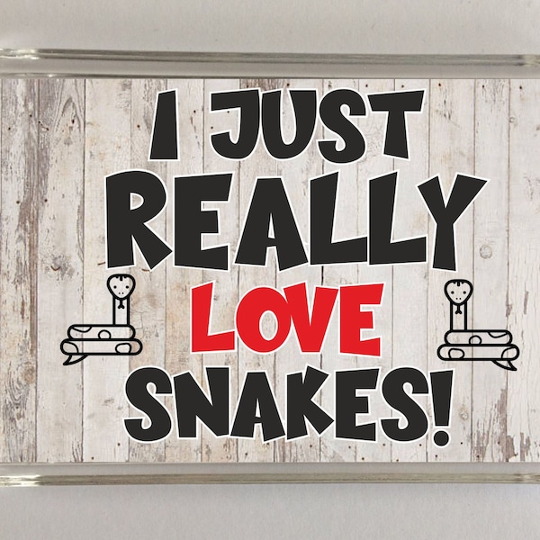 I Love Snakes - Etsy