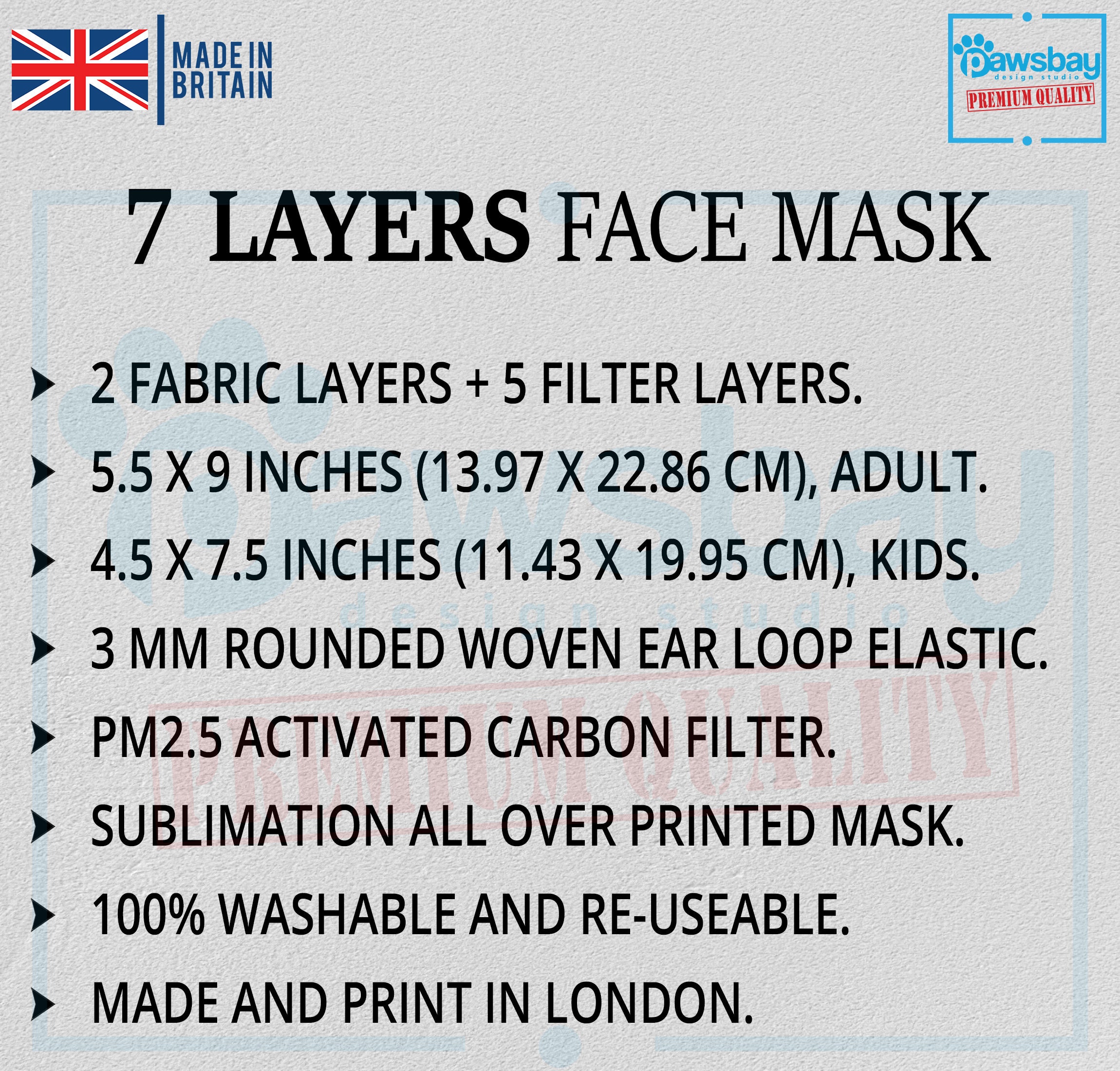 Welsh Flag Face Mask Wales Flag Mask Reusable Premium Custom - Etsy