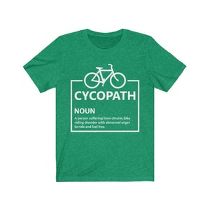 Cycling Shirt, Road Bike Shirt, Cycopath Shirt, Gift for Cyclist, Funny ...