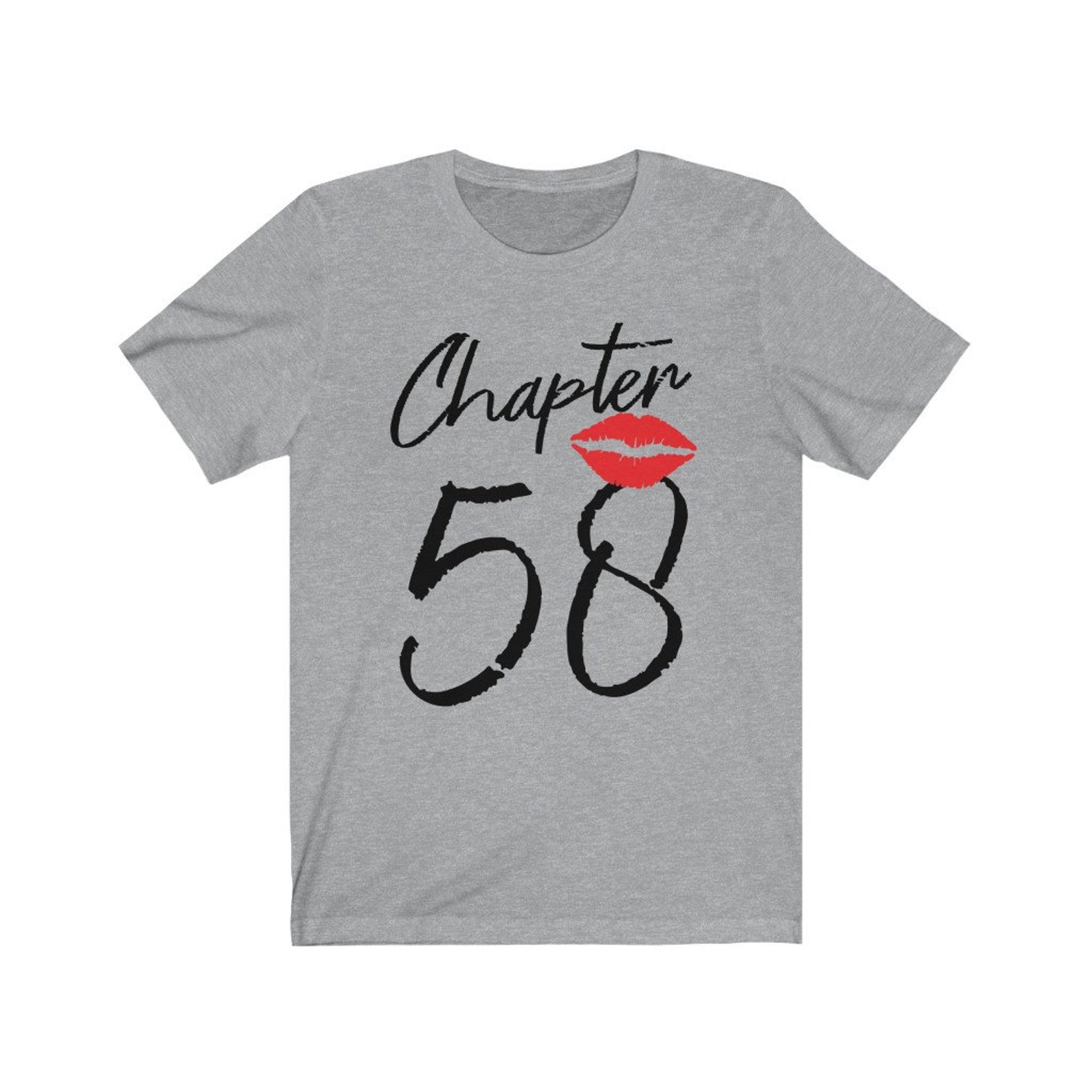 58th Birthday Shirt for Women Chapter 58 Shirt 58th Birthday - Etsy