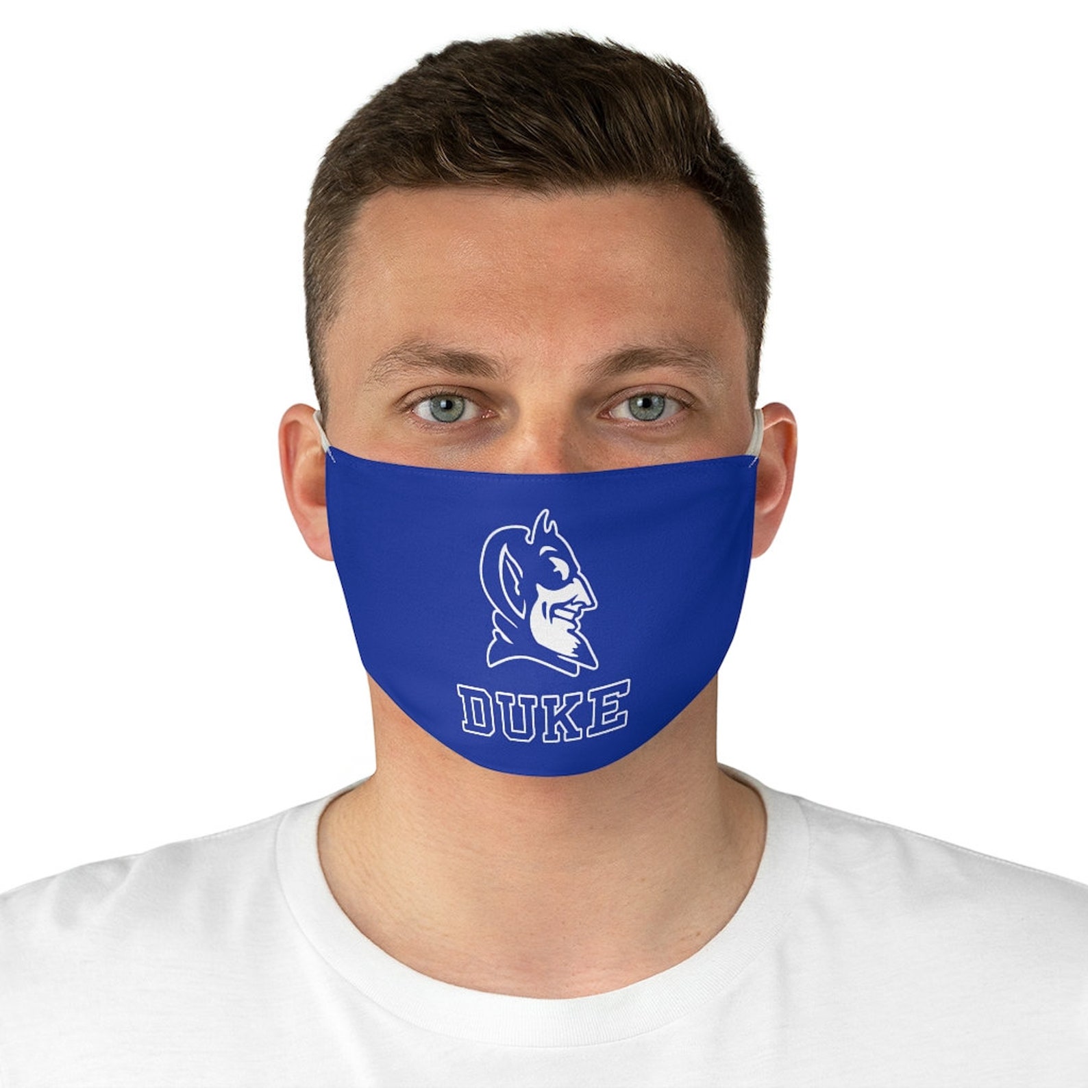 Duke Blue Devils Face Mask Duke Face Mask Reusable Washable - Etsy