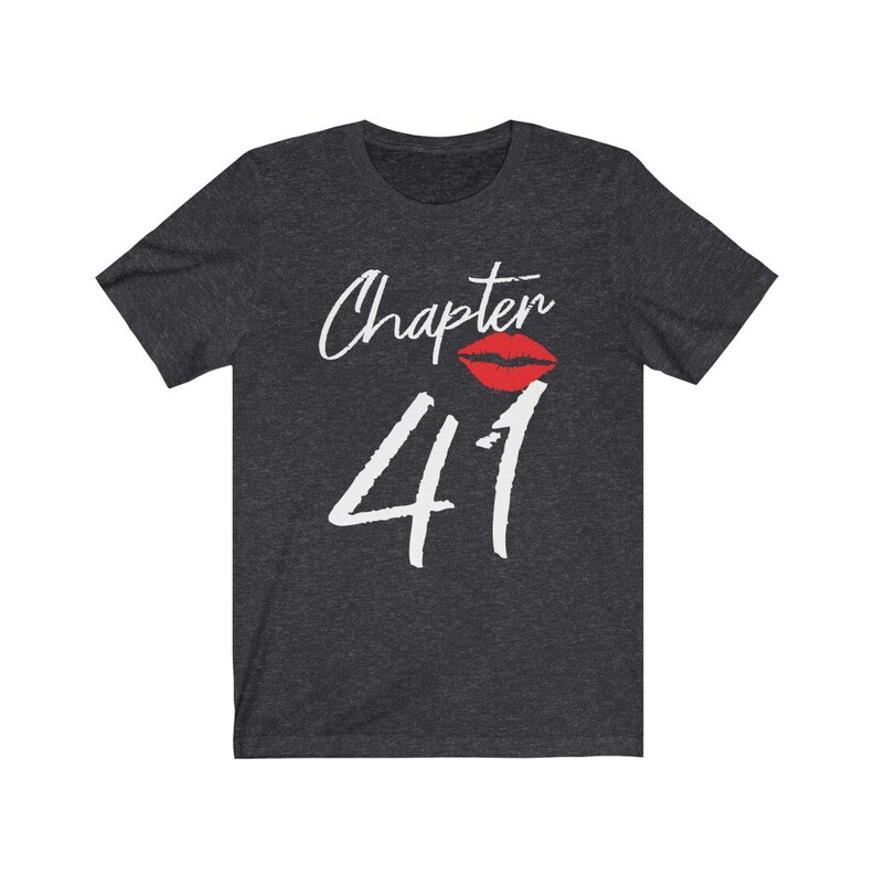 41st Birthday Shirt for Women Chapter 41 Shirt 41st Birthday | Etsy