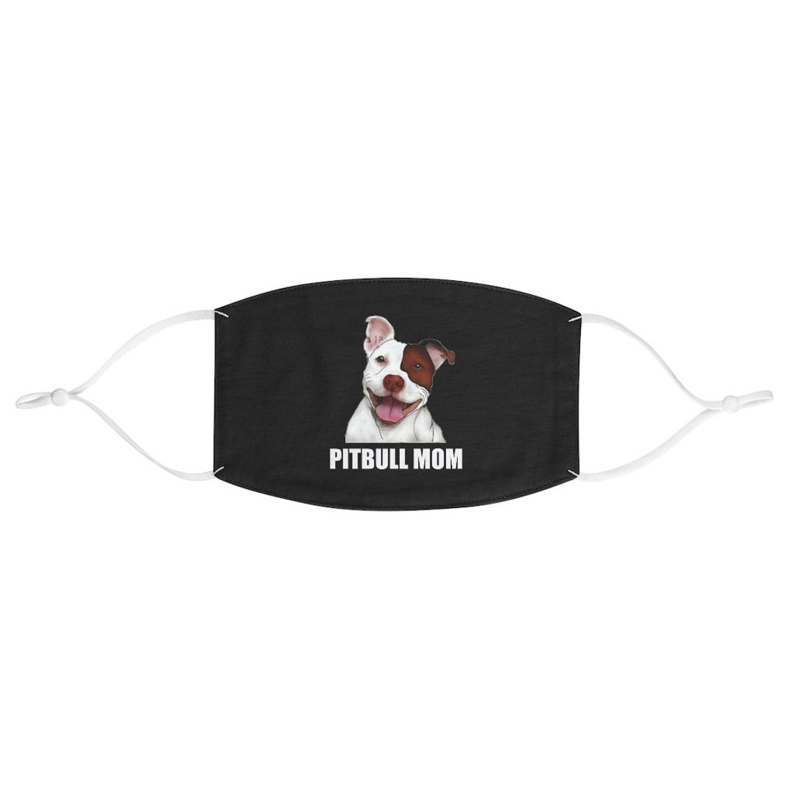 Pit Bull Face Mask Pit Bull Mom Face Mask Pitbull Face Mask - Etsy