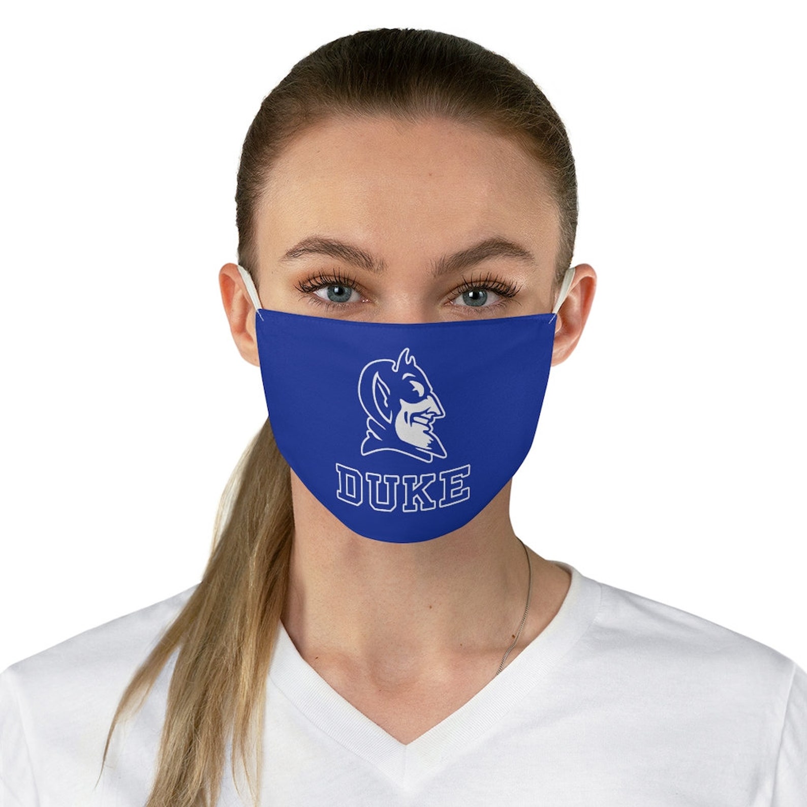 Duke Blue Devils Face Mask Duke Face Mask Reusable Washable - Etsy