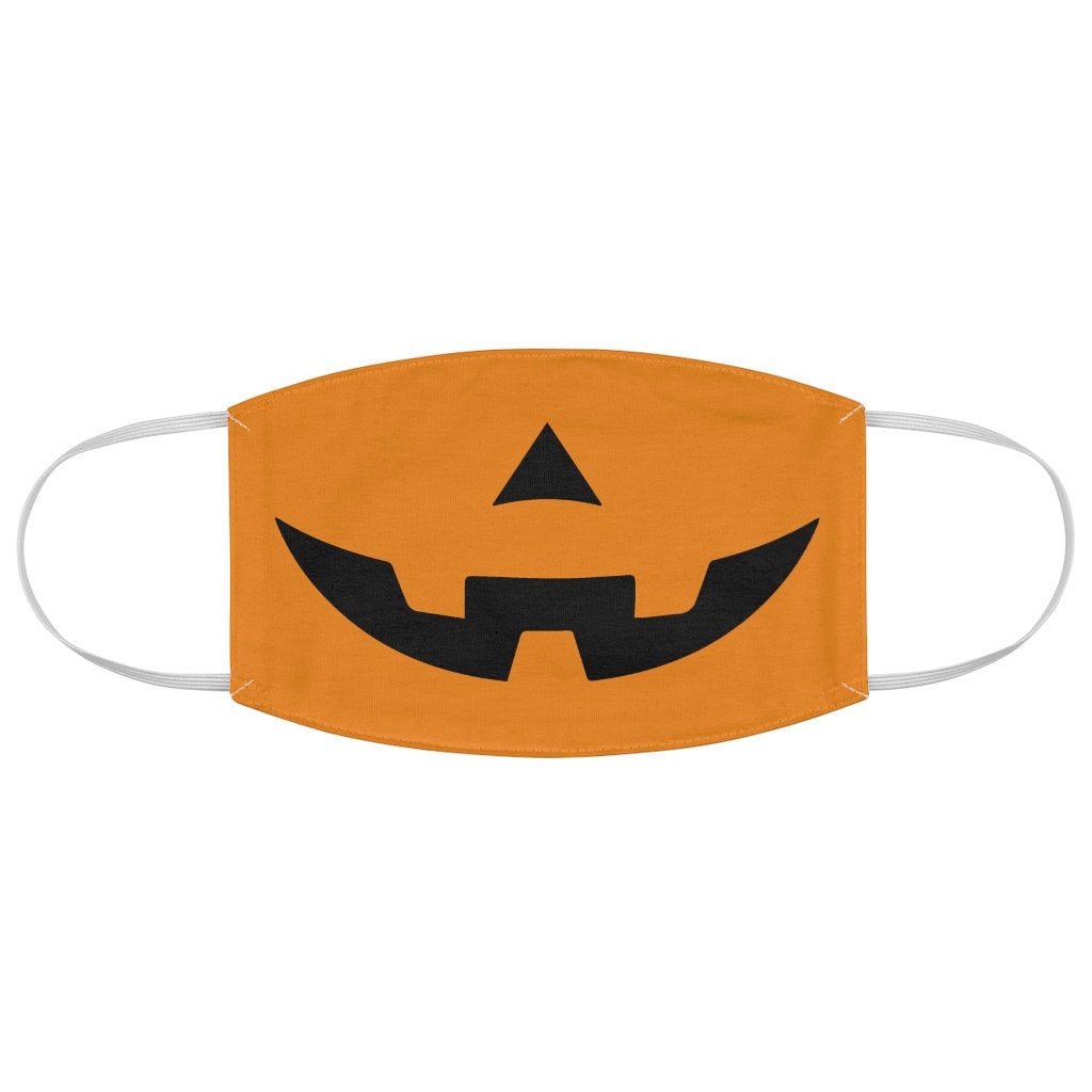 Jack O Lantern Face Mask Pumpkin Face Mask Halloween Mask - Etsy