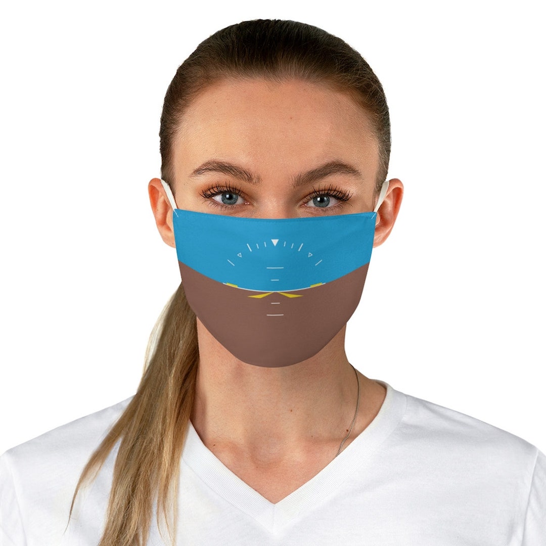 EFIS Attitude Indicator Fabric Face Mask, Ep325 - Etsy