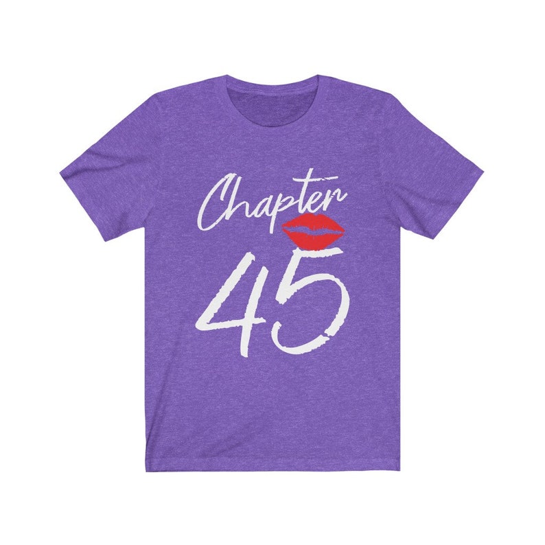 45th Birthday Shirt for Women Chapter 45 Shirt 45th Birthday - Etsy