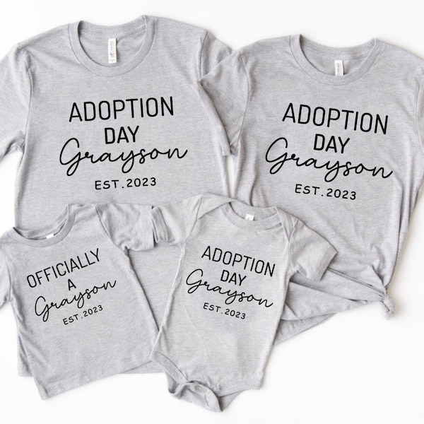 Adoption T Shirt - Etsy