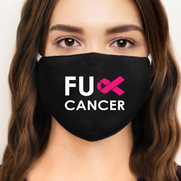 Breast Cancer Mask - Etsy