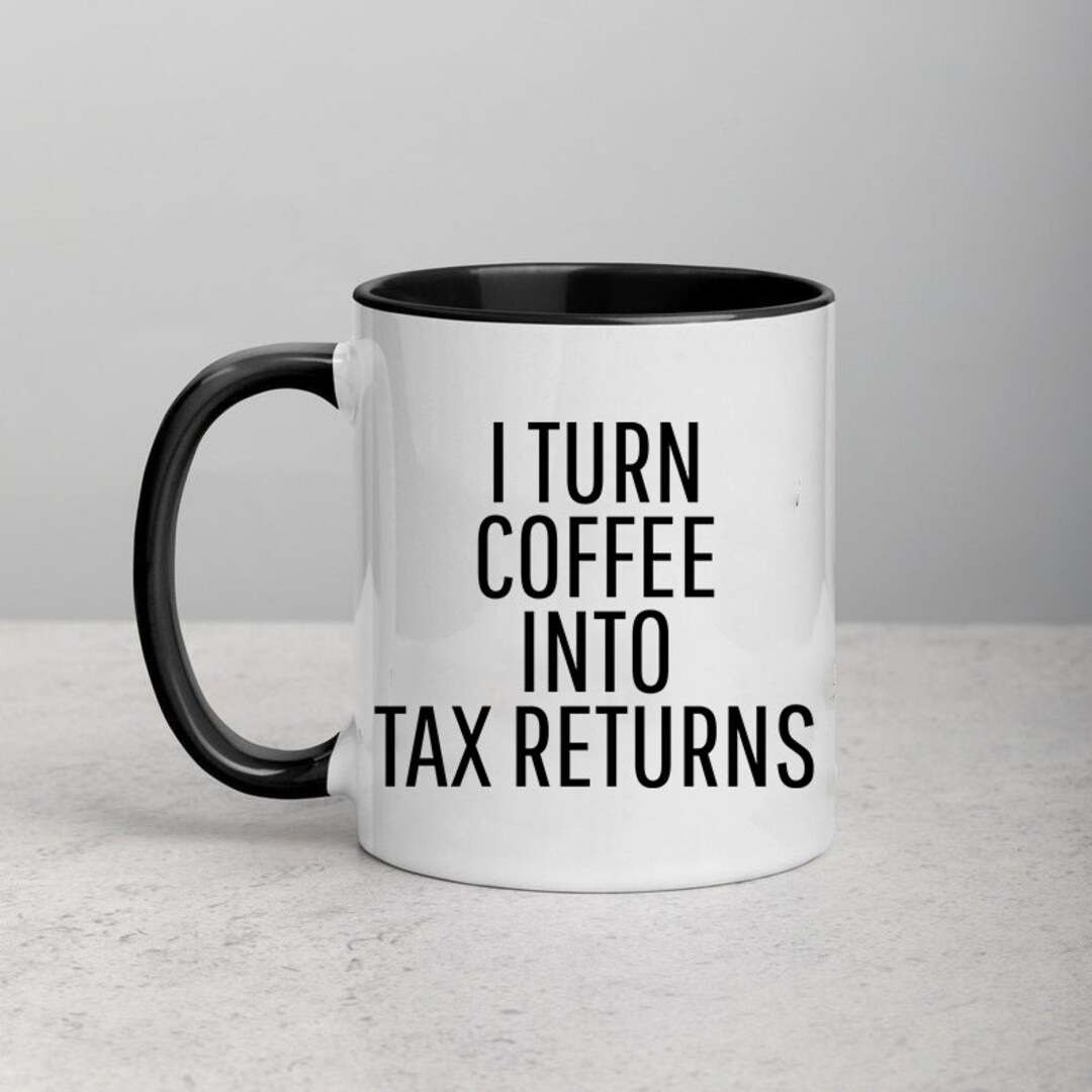 Accountant Gift, Accountant Mug, Gifts for Accountants, I Turn Coffee ...