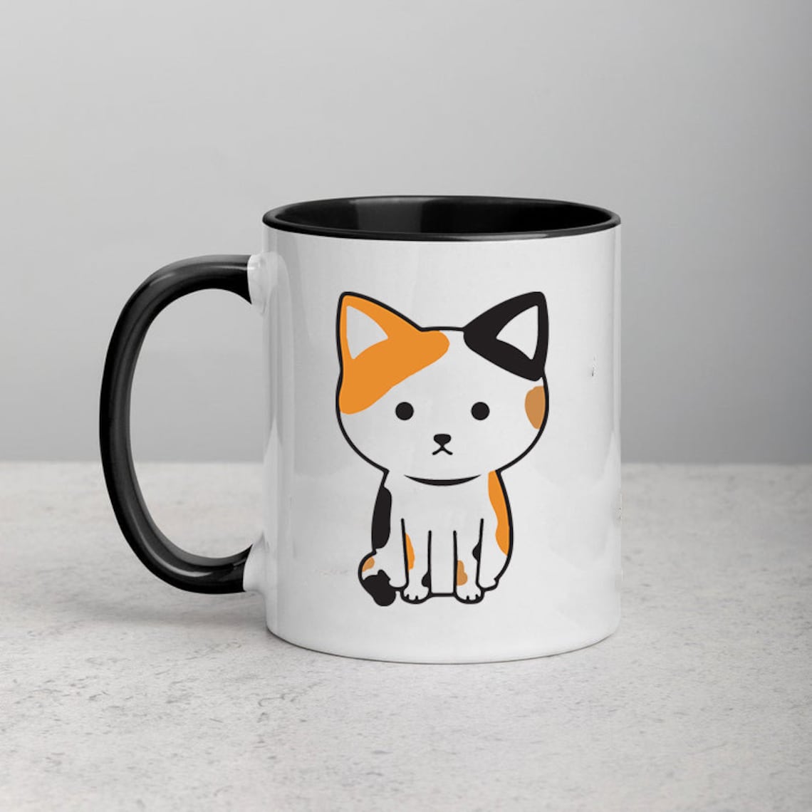 Calico Cat Mug Calico Cat Gift Calico Cat Lover Gift Cute - Etsy