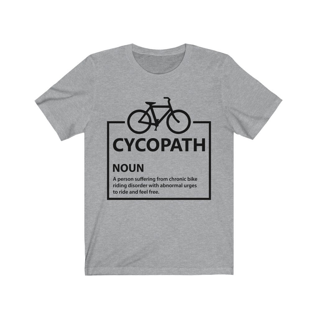Cycling Shirt Road Bike Shirt Cycopath Shirt Gift for - Etsy
