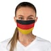 German Flag Face Mask Germany Face Mask Reusable Premium - Etsy