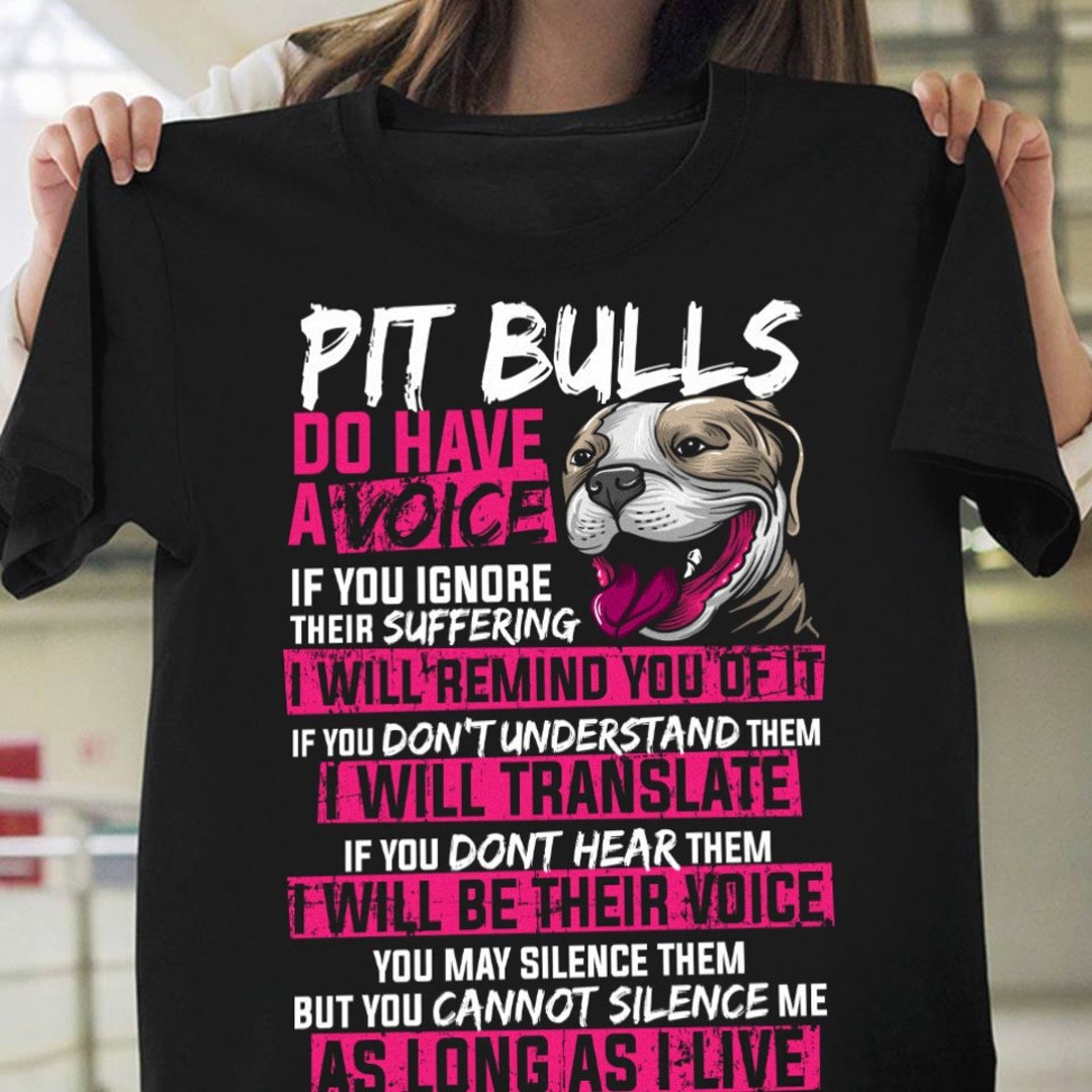 Pit Bull Shirts for Women Pit Bull T-shirt Pit Bulls Hoodie - Etsy