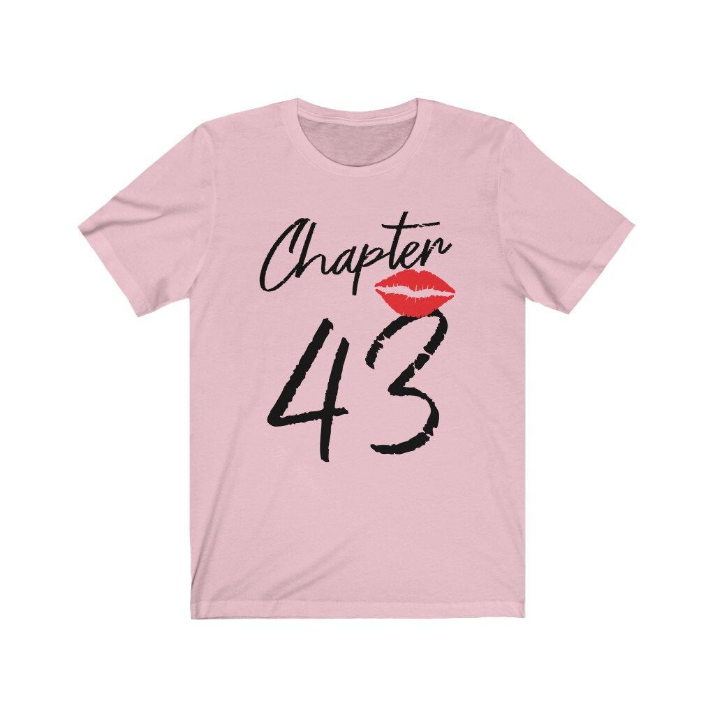 43rd Birthday Shirt for Women Chapter 43 Shirt 43rd Birthday - Etsy
