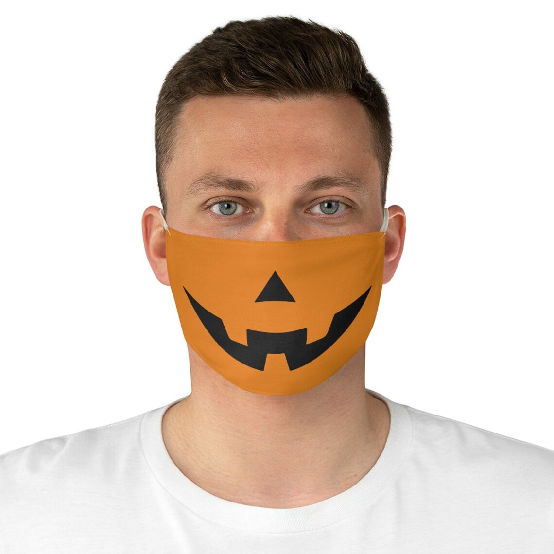 Jack O Lantern Face Mask Pumpkin Face Mask Halloween Mask - Etsy
