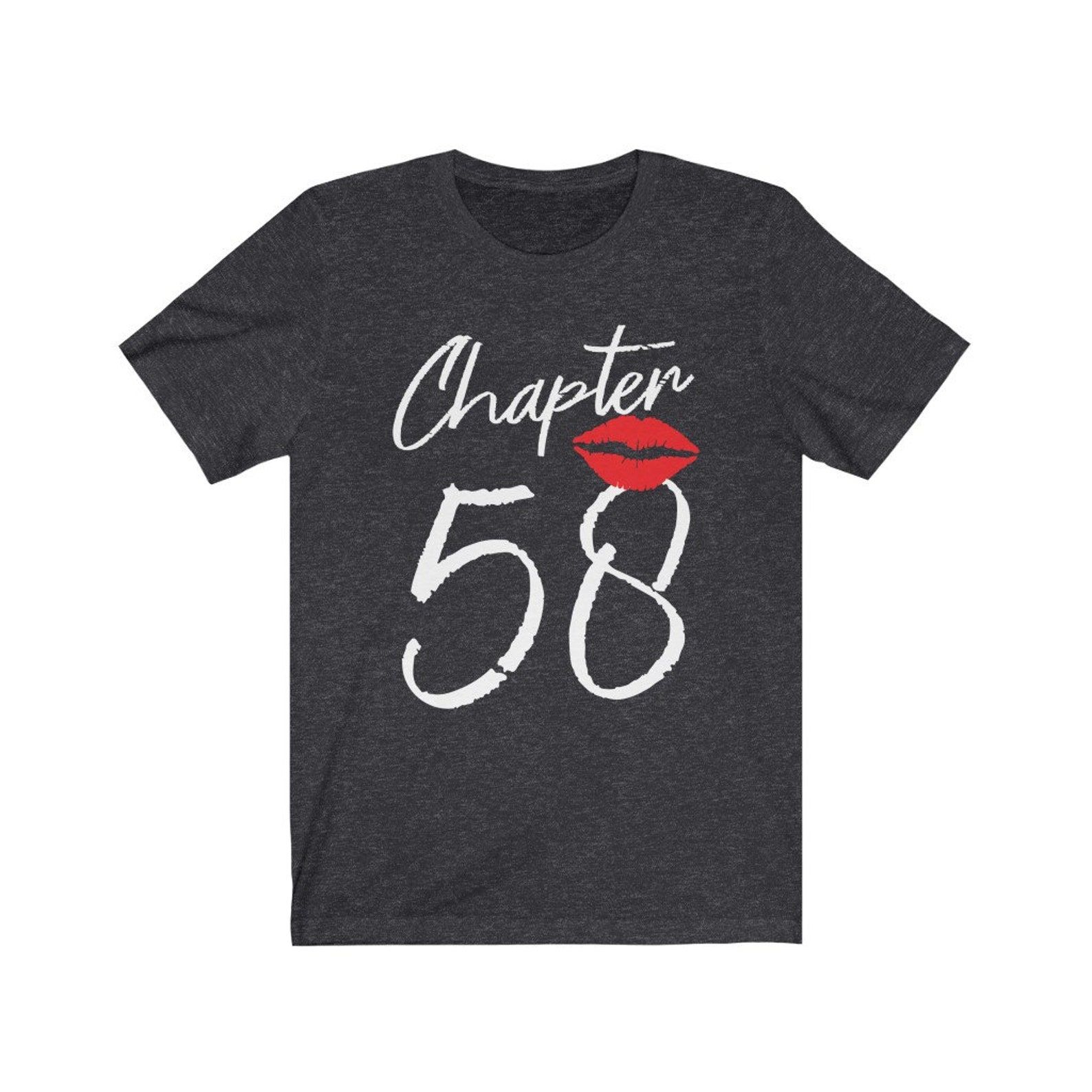 58th Birthday Shirt for Women Chapter 58 Shirt 58th Birthday - Etsy