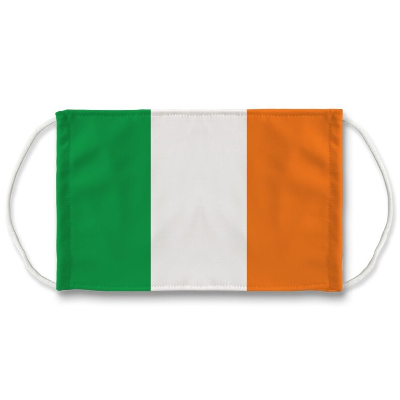 Irish Flag Face Mask Ireland Flag Face Mask Ireland Flag | Etsy