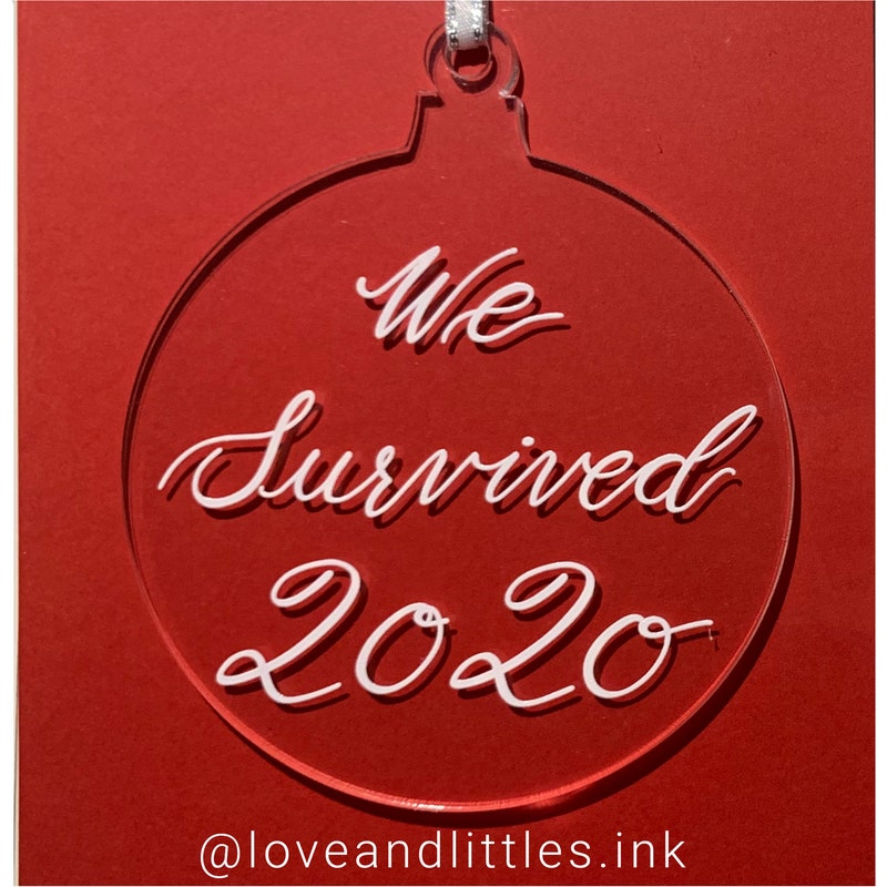 We Survived 2020 Ornament - Etsy