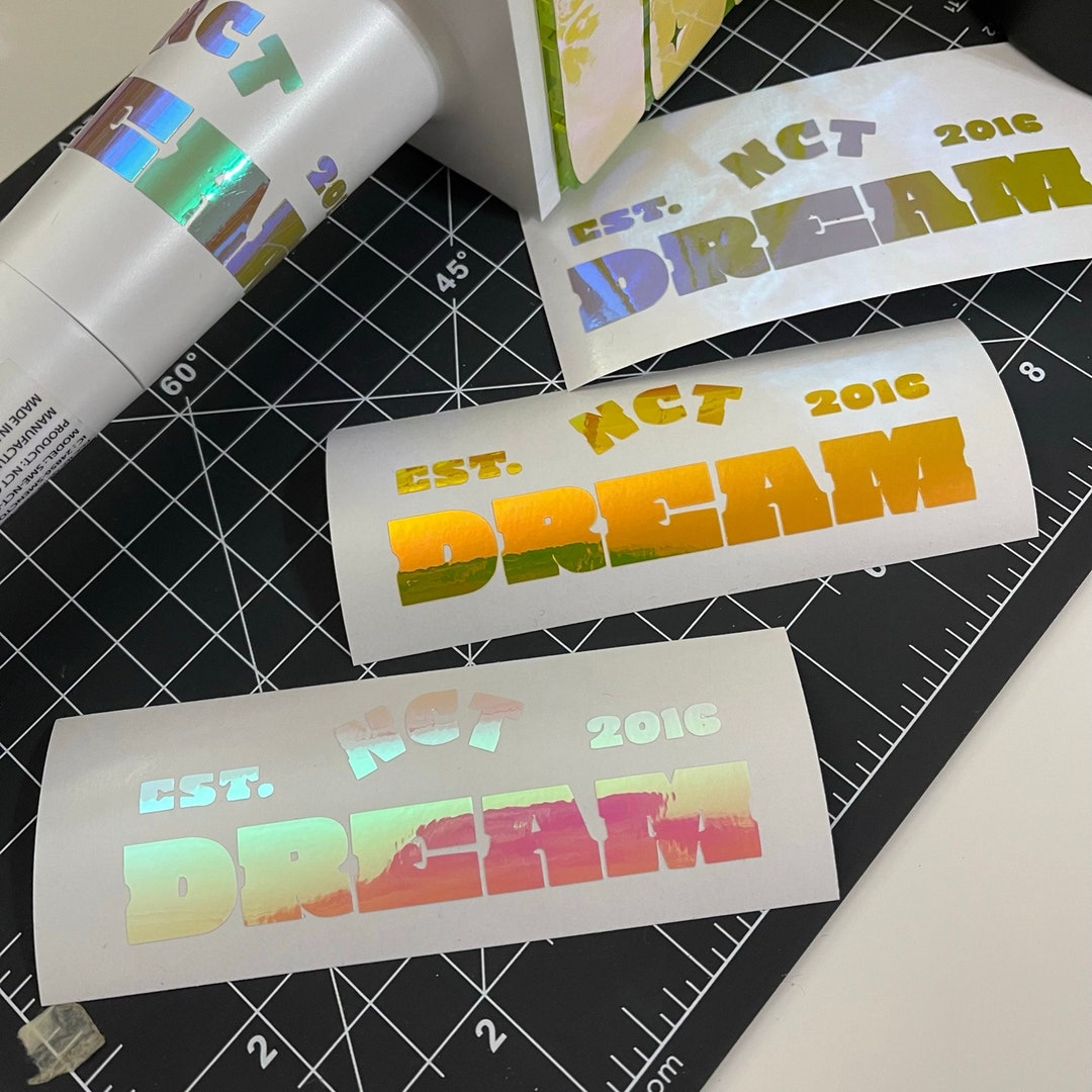 NCT Dream Est. 2016 Logo Neobong Lightstick Vinyl Decal - Etsy