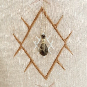 Boho Crystal Vial Necklace - Etsy