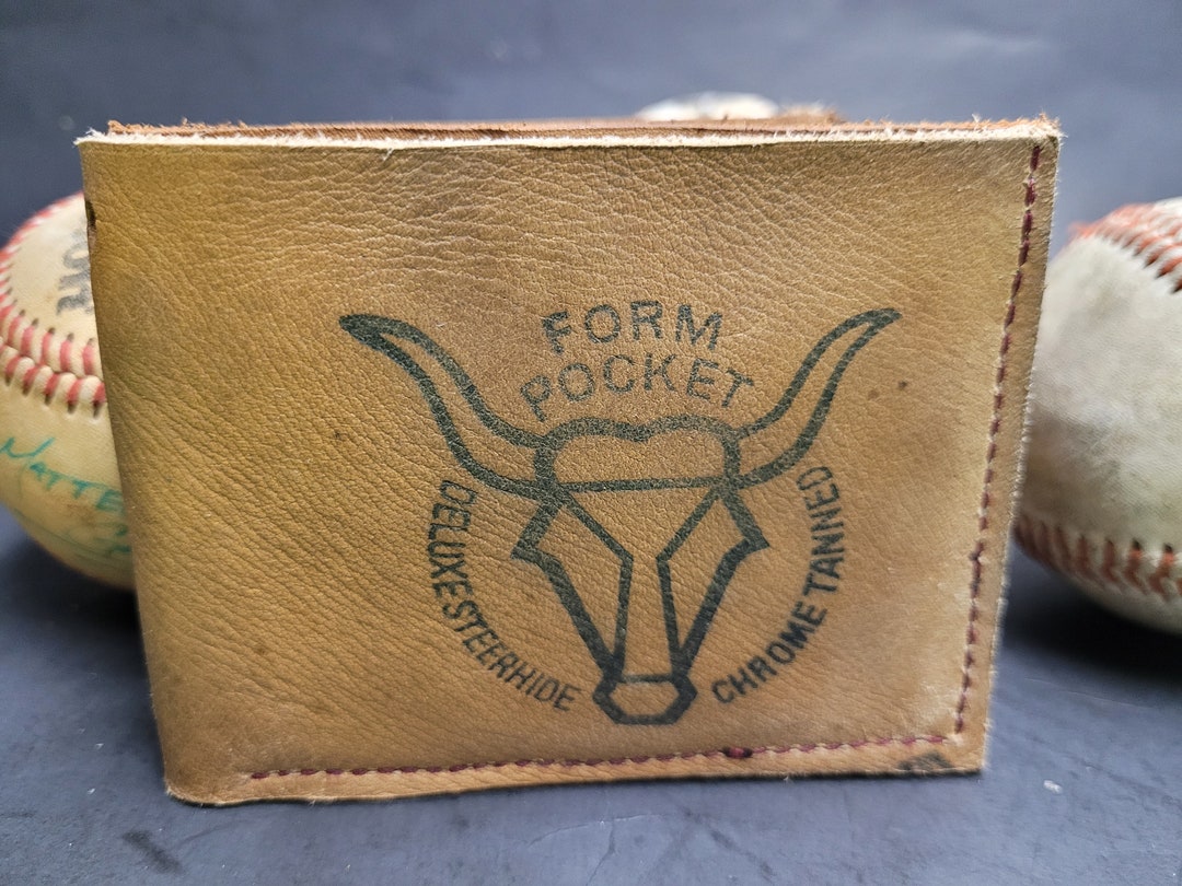 SPALDING Baseball Glove Bifold Handmade Wallet - Etsy