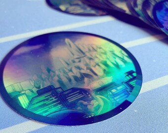 Tokyo Tower: Frost Sailor Moon Vinyl Sticker | Etsy