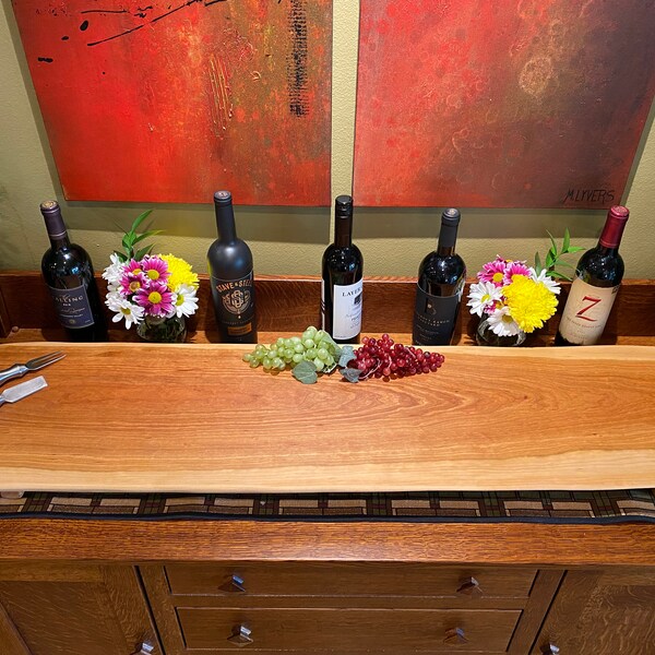 Live Edge Wood Riser - Etsy