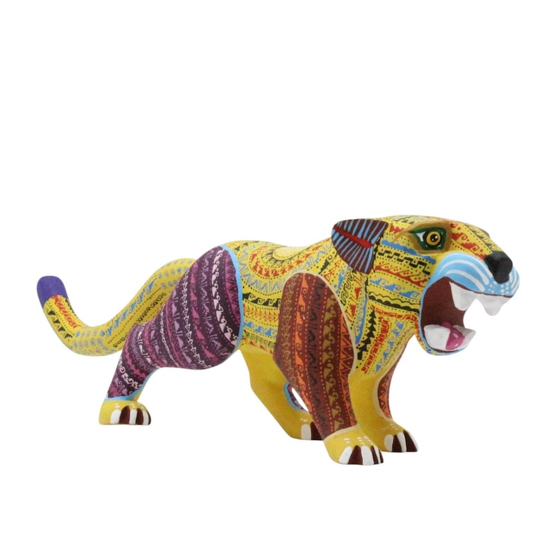 Alebrijes Sculptures Jaguar - Etsy