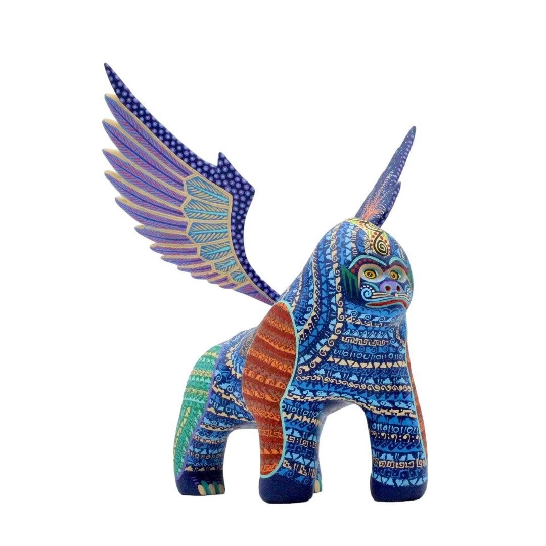 Alebrije Gorilla Mystical Oaxacan Wood Carving Folk Art Handmade ...