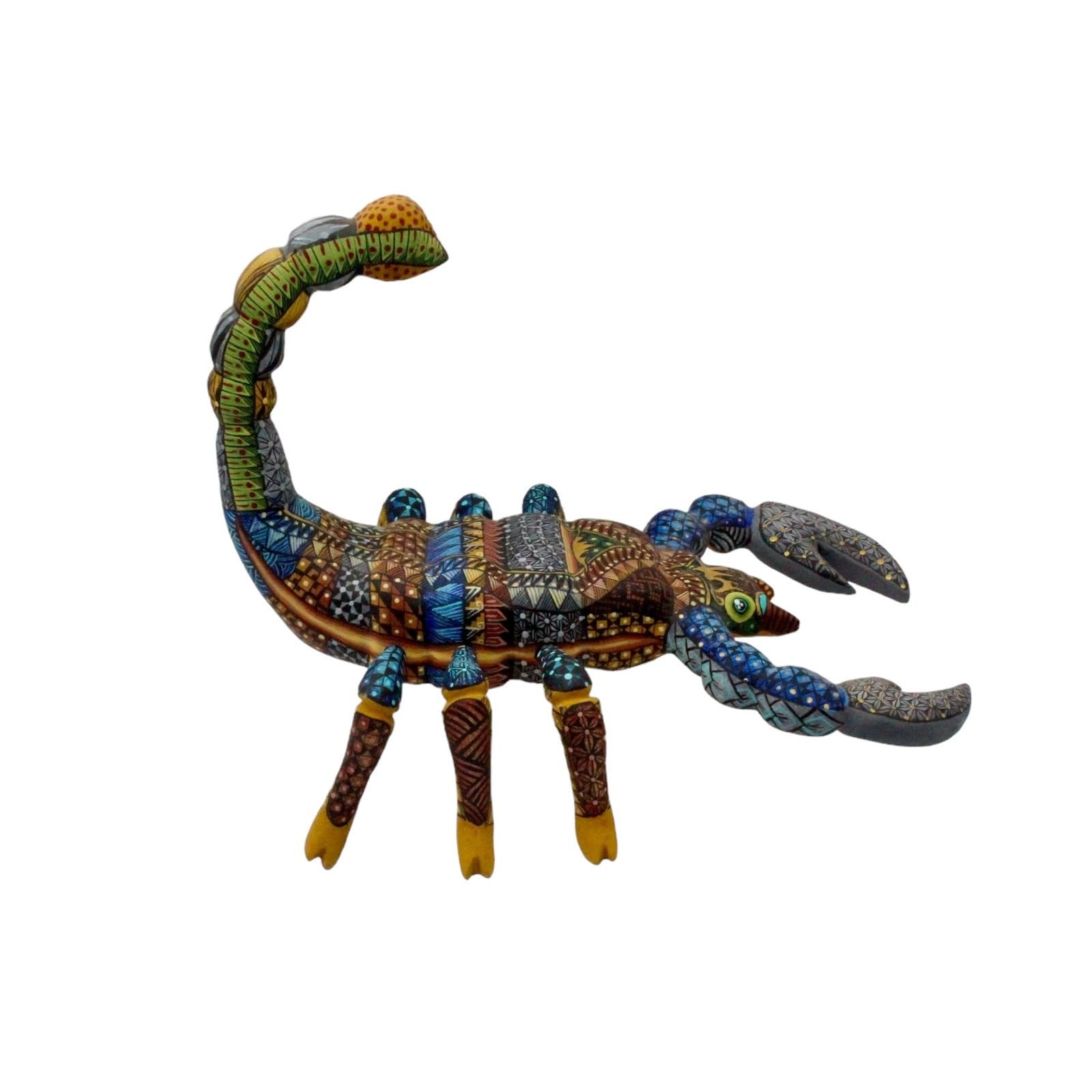 Alebrije Scorpion Symbolizes Protection and Rebirth Wood Carvings ...