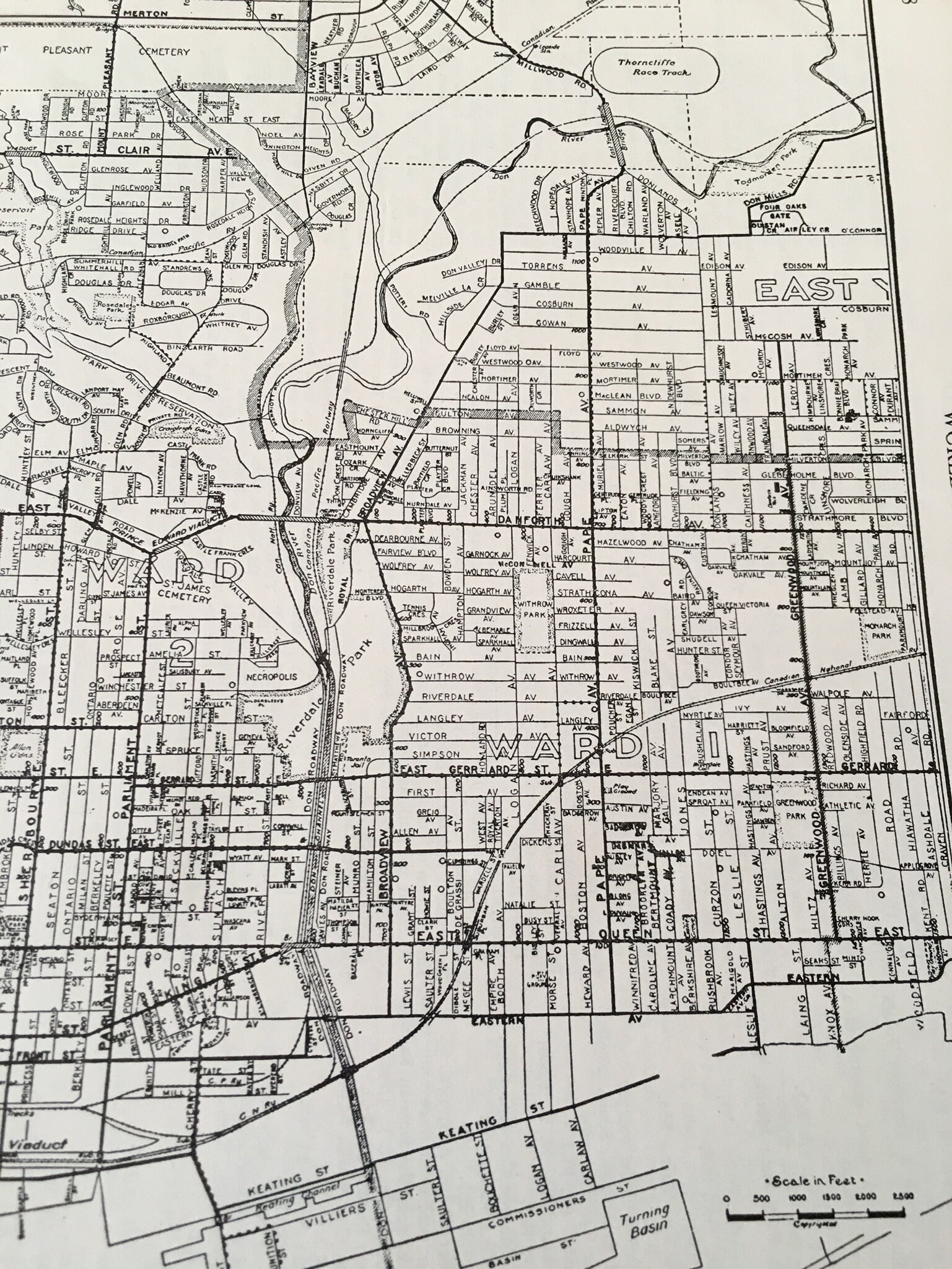 Framed Toronto City Map Vintage Toronto Canada Map Original - Etsy
