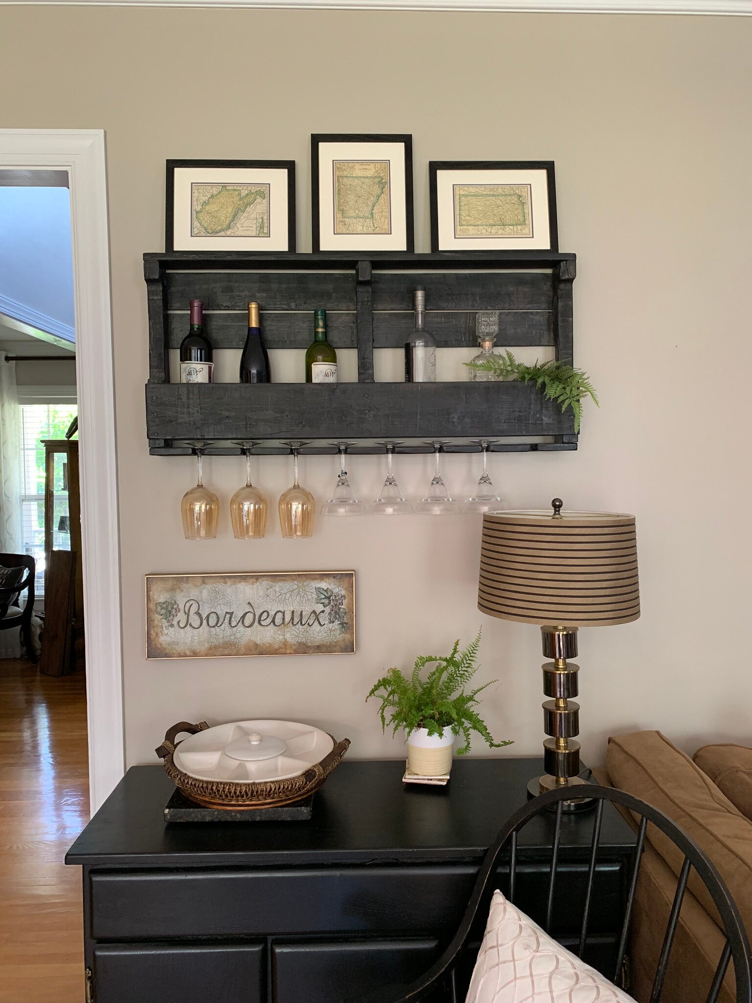 Vintage Map Old Arkansas Mapframed Map Rustic Wall Decor - Etsy