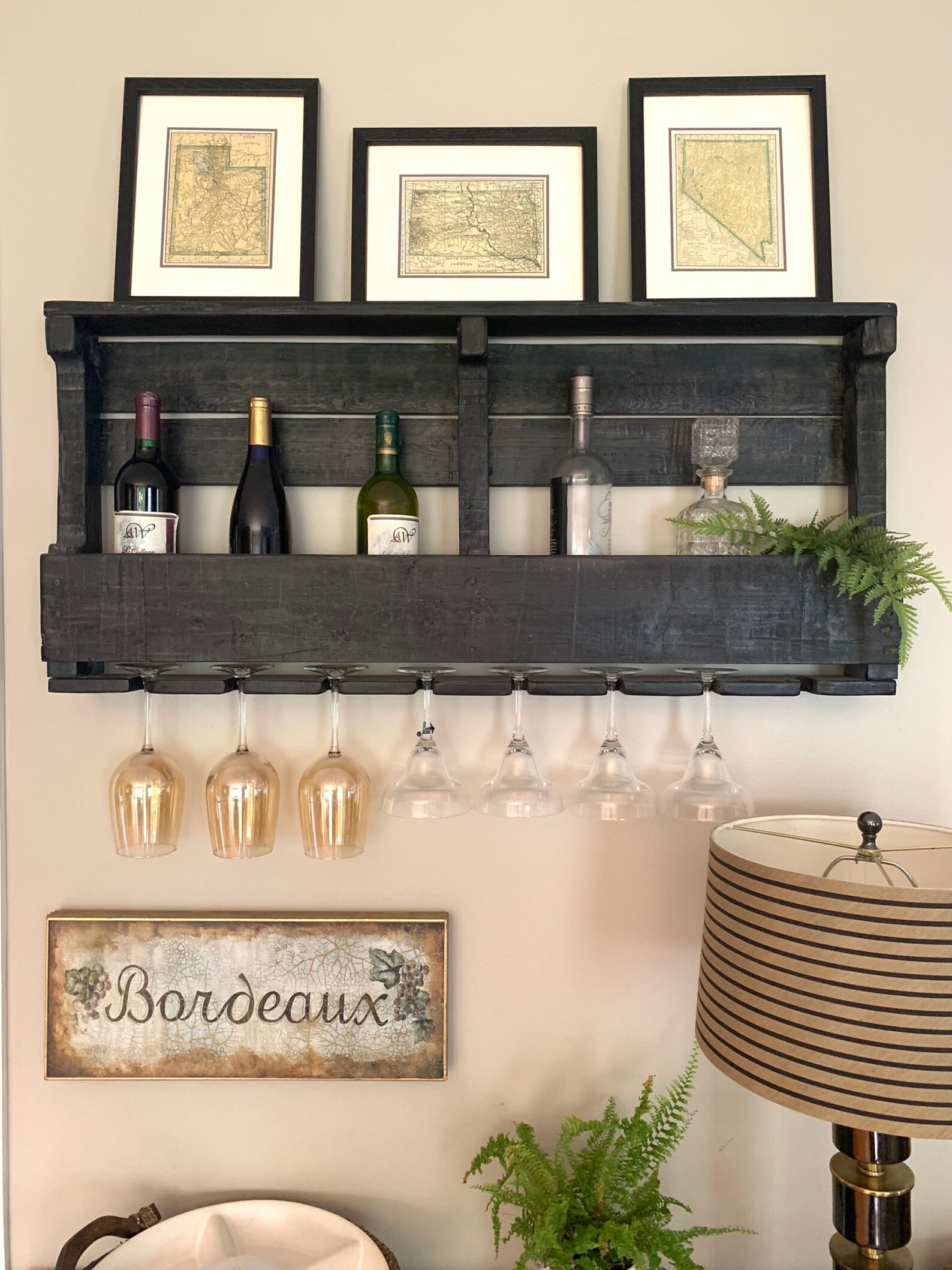 Utah Map Old Utah State Framed Map Original Vintage UT Map | Etsy