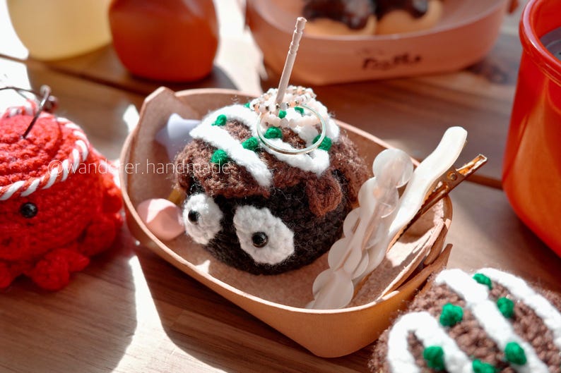 Soot Sprites Takoyaki Set Crochet Pattern, Susuwatari Amigurumi ...