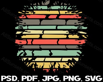 Cracked Wall Svg / Broken Brick Wall / Brick Wall Svg / - Etsy