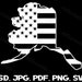Alaska State Shape American Flag PNG SVG Patriotic Clipart USA - Etsy
