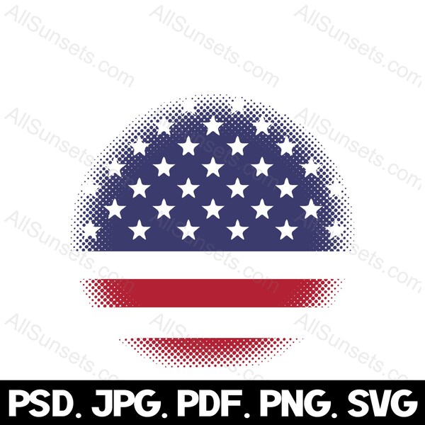 Pdf Half Circle Flag - Etsy