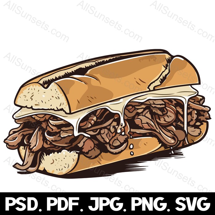 French Dip Svg - Etsy