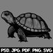 Turtle Silhouette Svg Png Psd Jpg Pdf File Types Box Tortoise Land ...