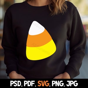 Candy Corn Halloween Costume Svg Png Jpg Psd Pdf File Types Commercial ...