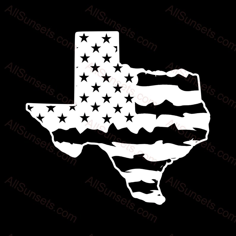 Texas SVG American Flag Shape Rugged PNG Files Clipart USA - Etsy