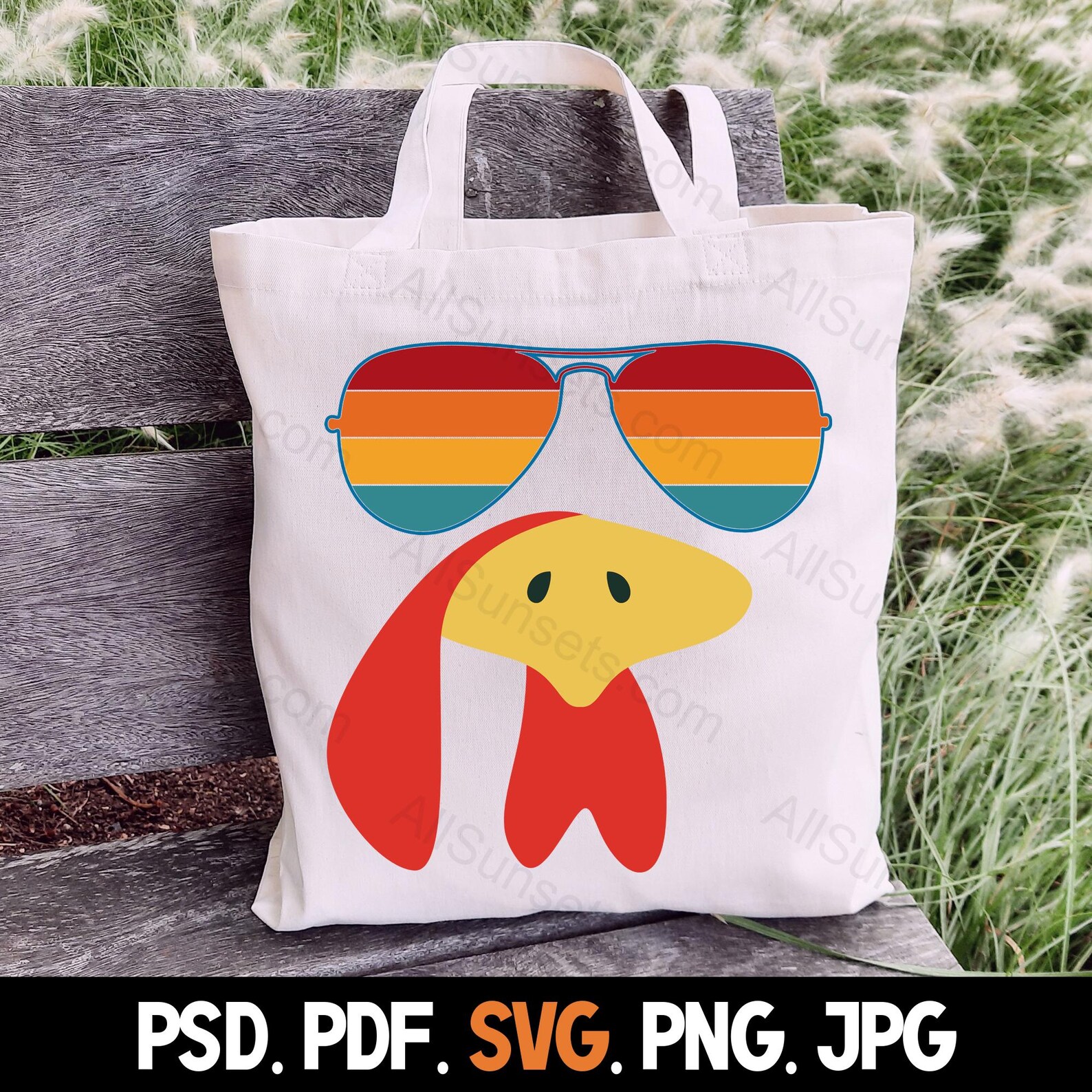 Turkey Face Aviator Sunglasses Svg Png Pdf Psd Jpg File Types Funny ...
