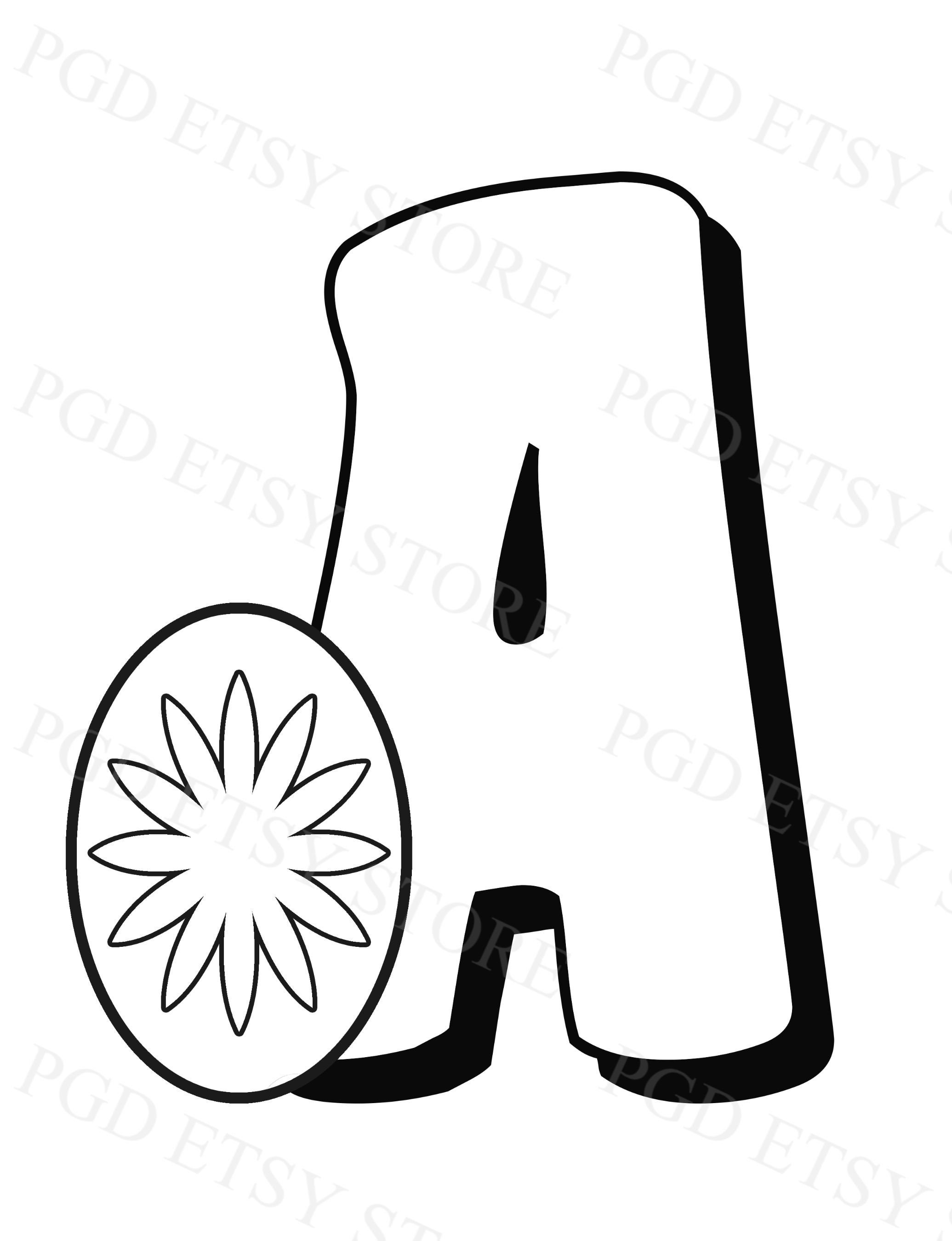 KDP Alphabet Easter Egg Coloring Pages Sheets PDF ABC Letters | Etsy