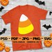 Candy Corn Halloween Costume Svg Png Jpg Psd Pdf File Types - Etsy
