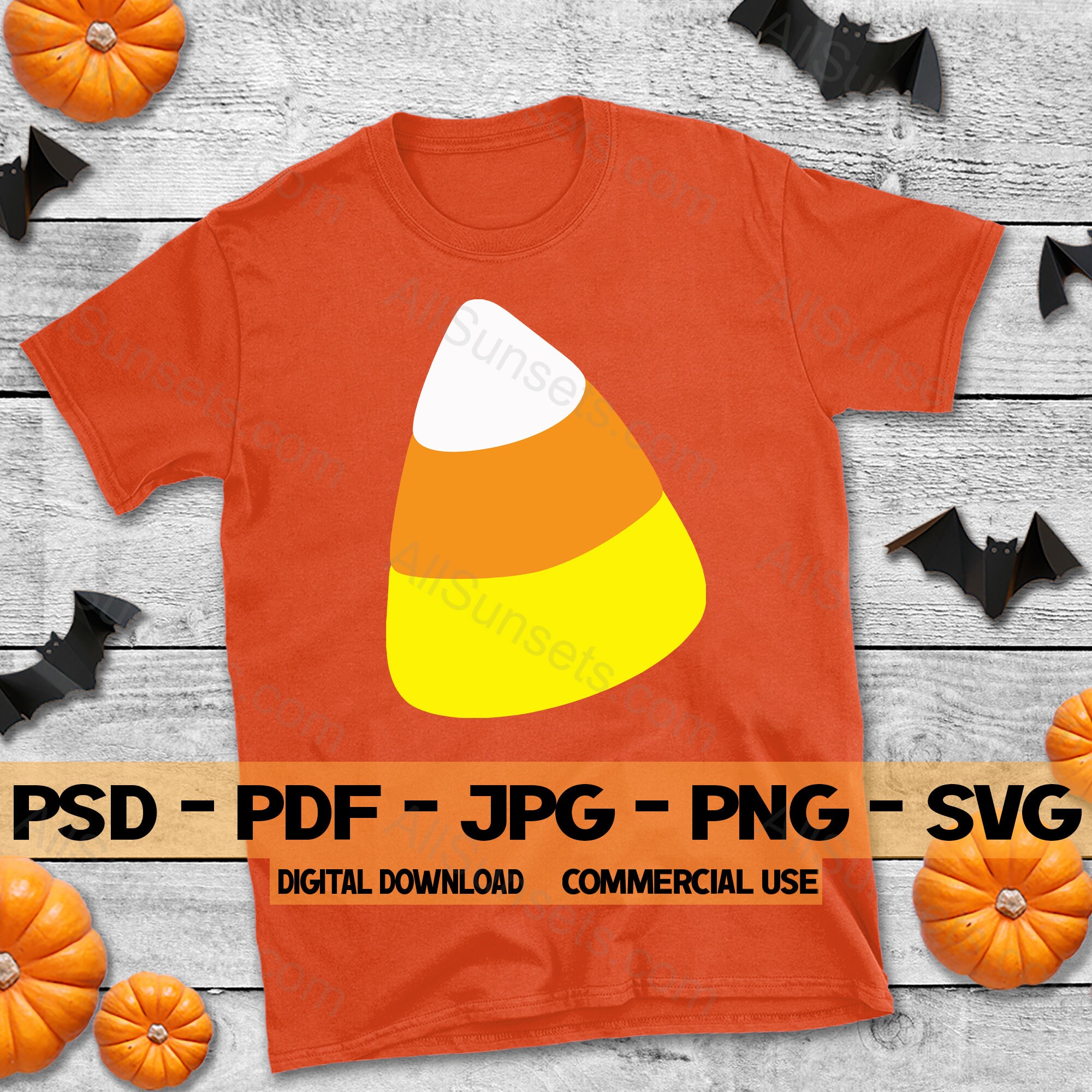 Candy Corn Halloween Costume Svg Png Jpg Psd Pdf File Types Commercial ...