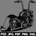Motorcycle SVG Flames Vector Gas Tank Graphics Clipart Svg Png Psd Jpg ...
